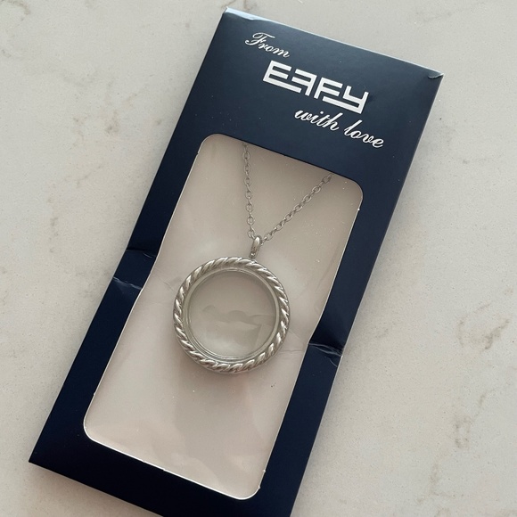 Effy | Jewelry | Brand New Effy Silvertone Locket | Poshmark